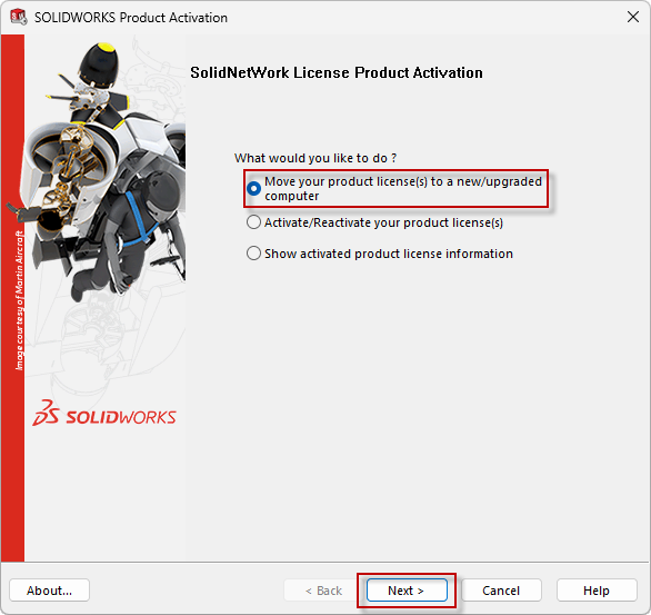 How do I transfer my Standalone SOLIDWORKS License?