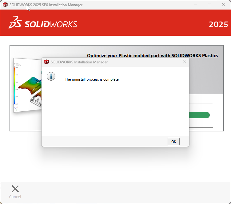 How do I do a clean uninstall of SOLIDWORKS?