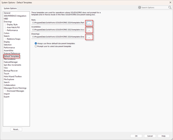 How do I fix the "Default Templates are not valid" Error?