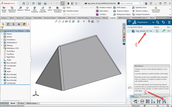 How to Navigate 3DEXPERIENCE Revisions and Branches