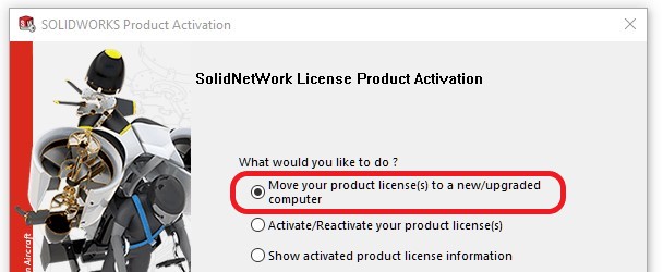 How does the SOLIDWORKS activation process work?