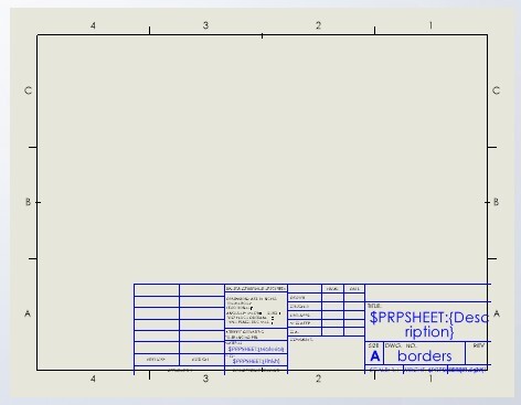 Creating Drawing Borders
