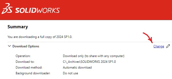 How do I download a full file set for installing SOLIDWORKS and related ...