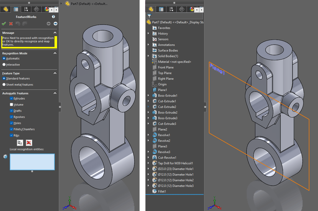 What does each SOLIDWORKS File Type do?
