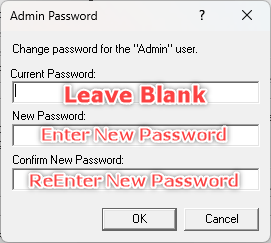 Reset PDM Admin Password