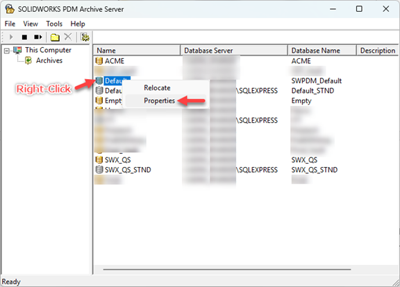 Reset PDM Admin Password