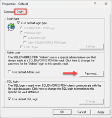 Reset PDM Admin Password