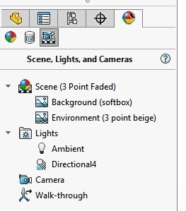 What Happened to Scenes in SOLIDWORKS 2026?