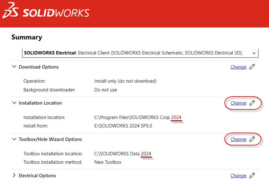 Installing Multiple Versions of SOLIDWORKS