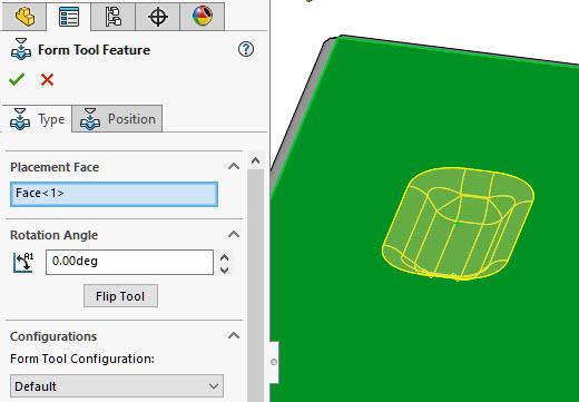How do SOLIDWORKS Forming Tools work?