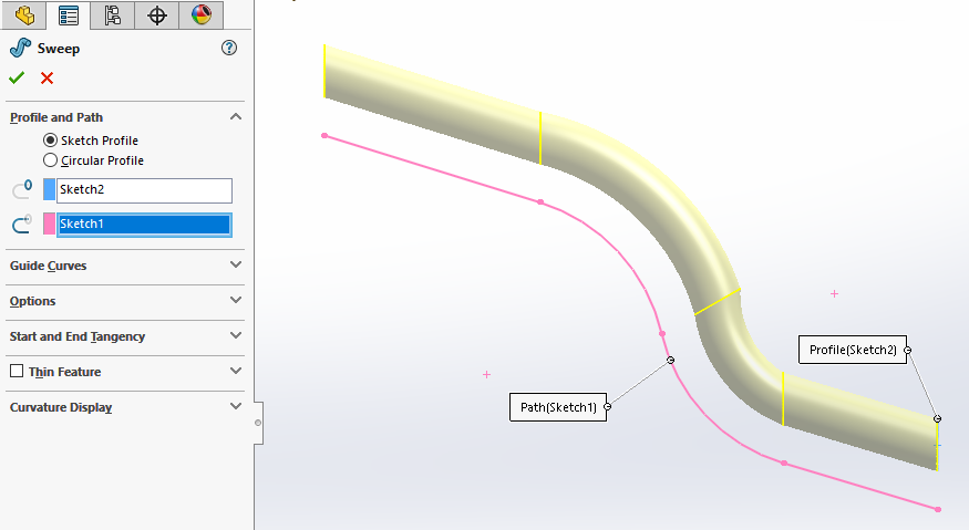 How to get the most out of the Sweep tool.