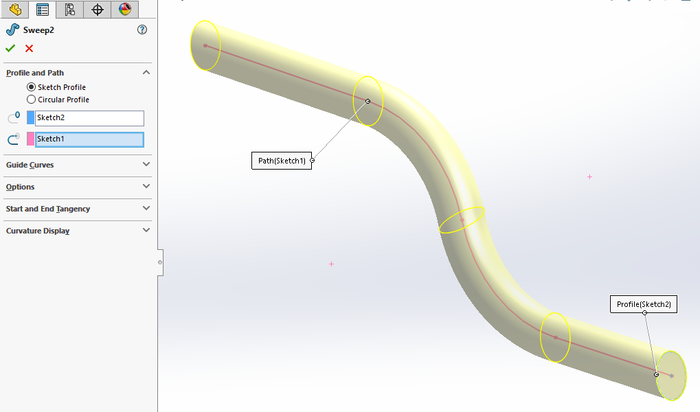 How to get the most out of the Sweep tool.