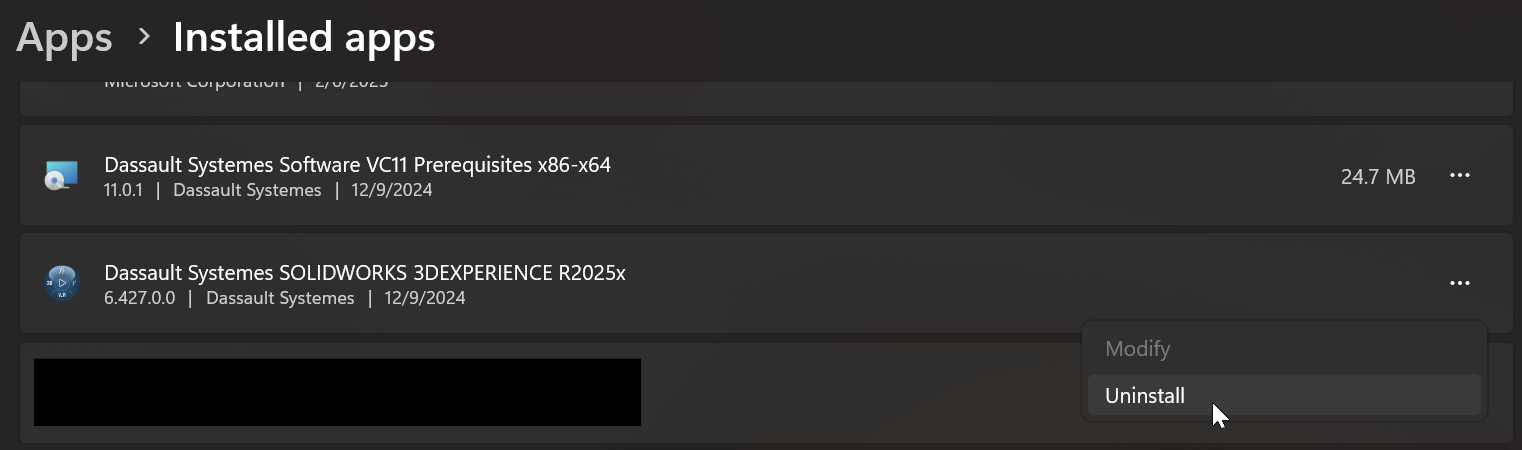 How do I perform a clean uninstallation of SOLIDWORKS Connected?