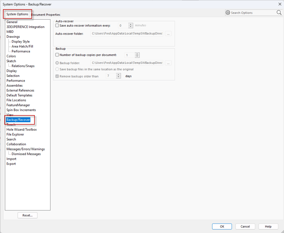 Prevent Data Loss with SOLIDWORKS Backup Tools