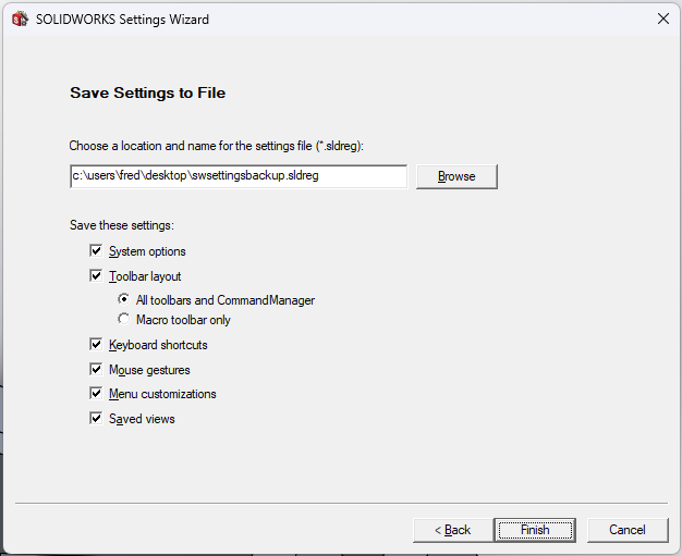 Copy Settings Wizard: Easy as 1, 2, 3!