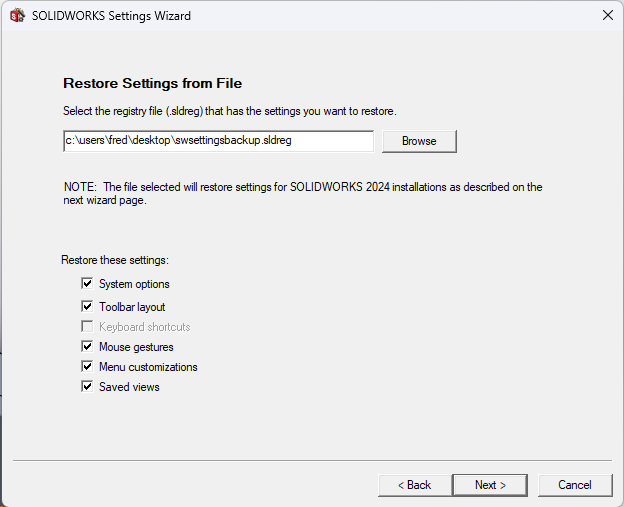 Copy Settings Wizard: Easy as 1, 2, 3!