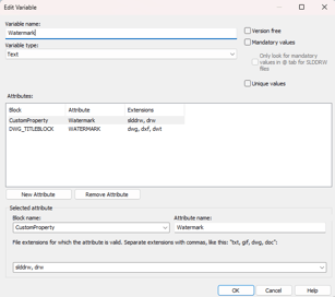 How do you automate watermarks through SOLIDWORKS PDM?