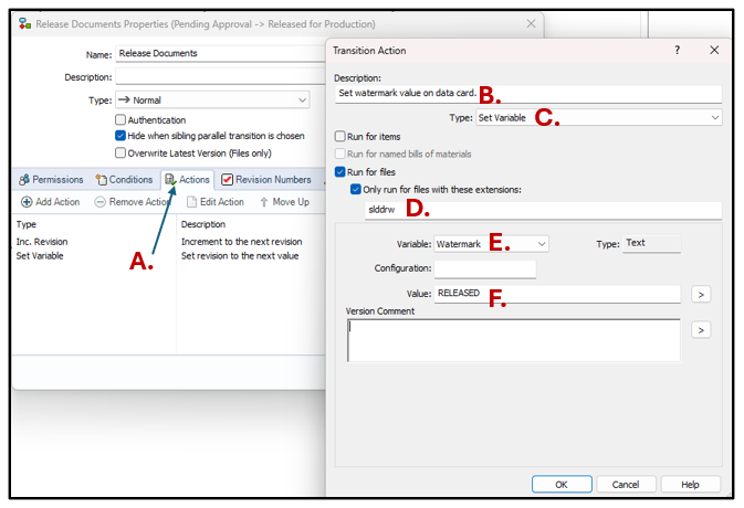 How do you automate watermarks through SOLIDWORKS PDM?