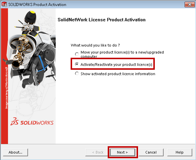 How do I reactivate a Network License?