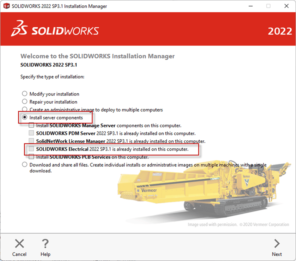 Installing SOLIDWORKS Electrical Locally
