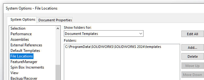 Can I Create New SOLIDWORKS Templates From Scratch?