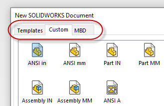 Can I Create New SOLIDWORKS Templates From Scratch?