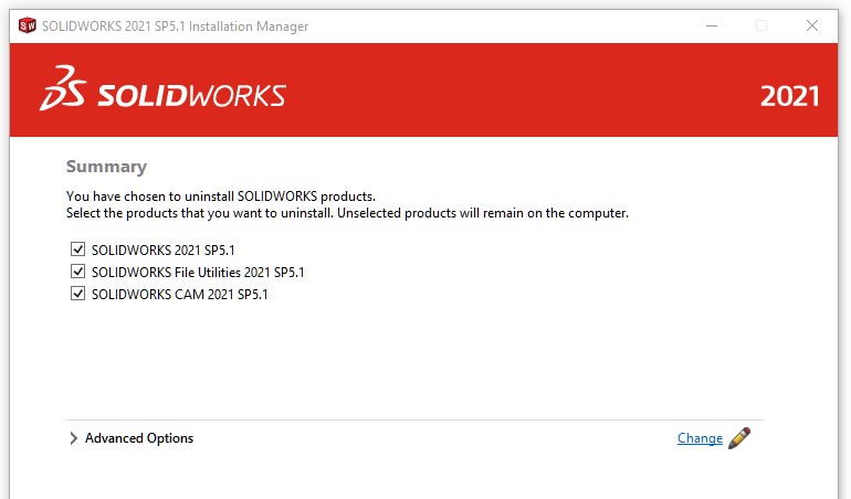 How Do I Uninstall SOLIDWORKS?